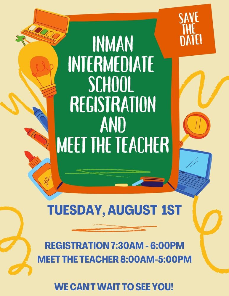 Save the Date! | Inman Intermediate School